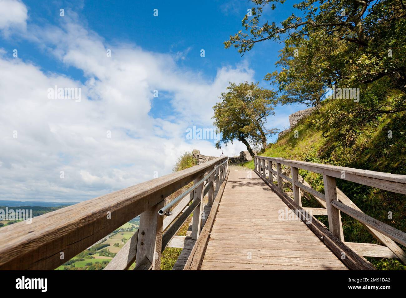 Hohentwiel Castle ruins near city of Singen, Germany Stock Photo - Alamy