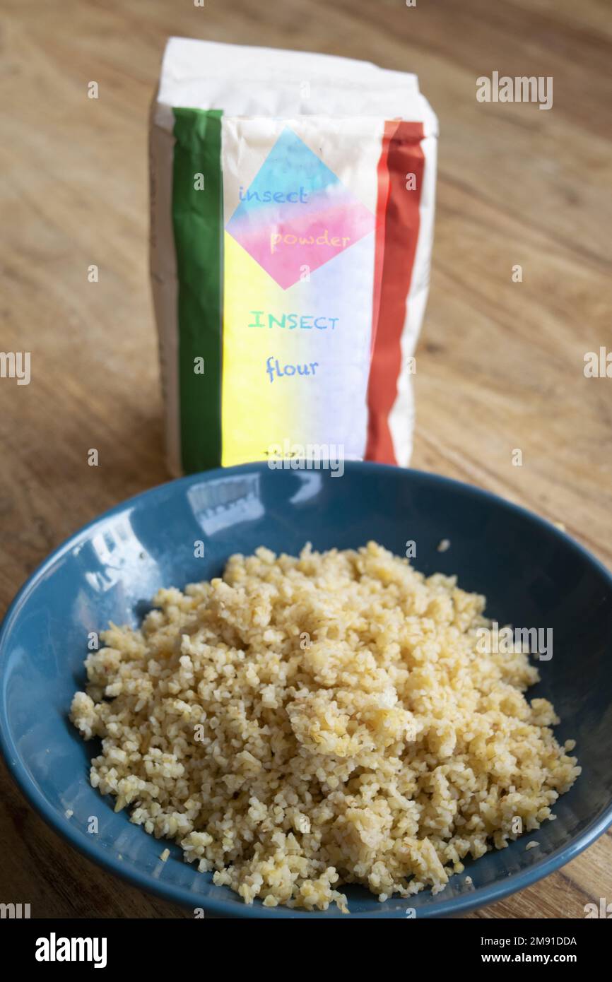 Insect powder meal not entomophagy hi-res stock photography and images ...