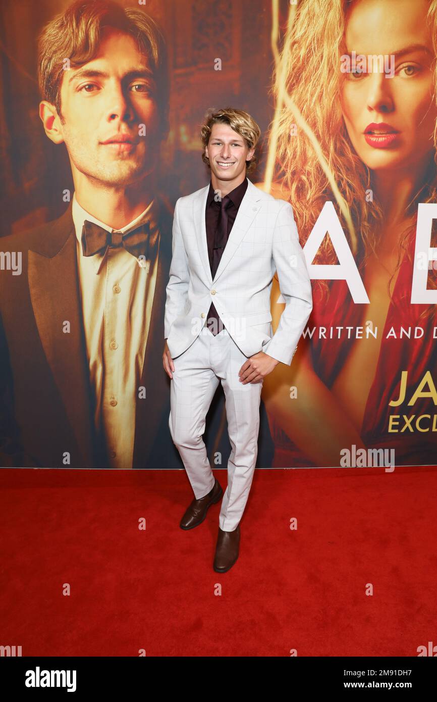 January 16, 2023: SAM FRICKER attends the Australian Premiere of ...