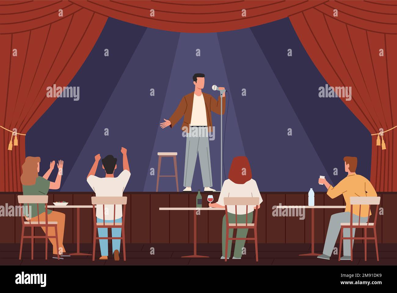 Stand Up Comedy Stage