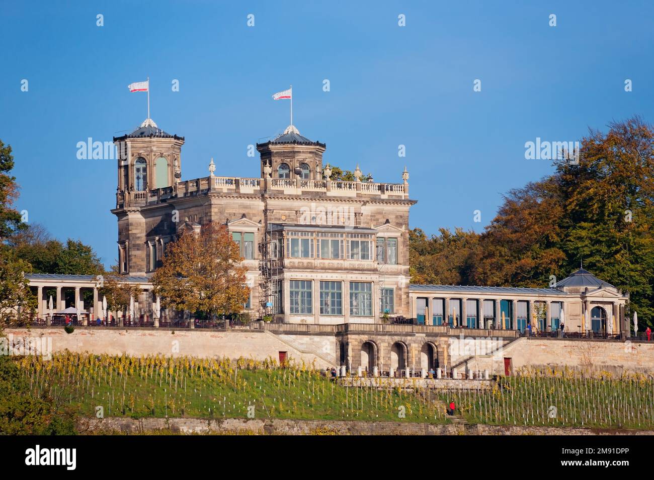 Lingner Castle (Lingnerschloss), Elbe Castles in the Elbe Valley in ...
