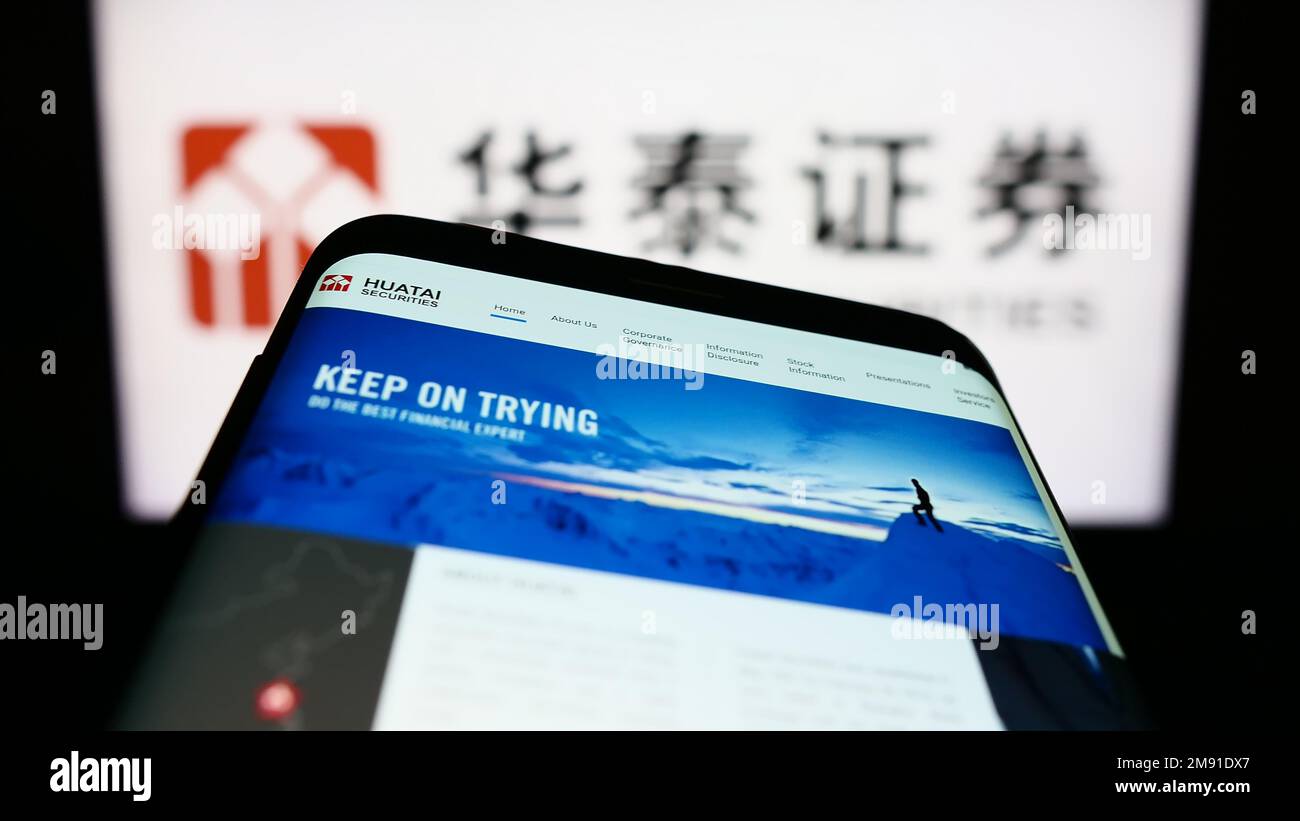 Huatai securities logo hi-res stock photography and images - Alamy
