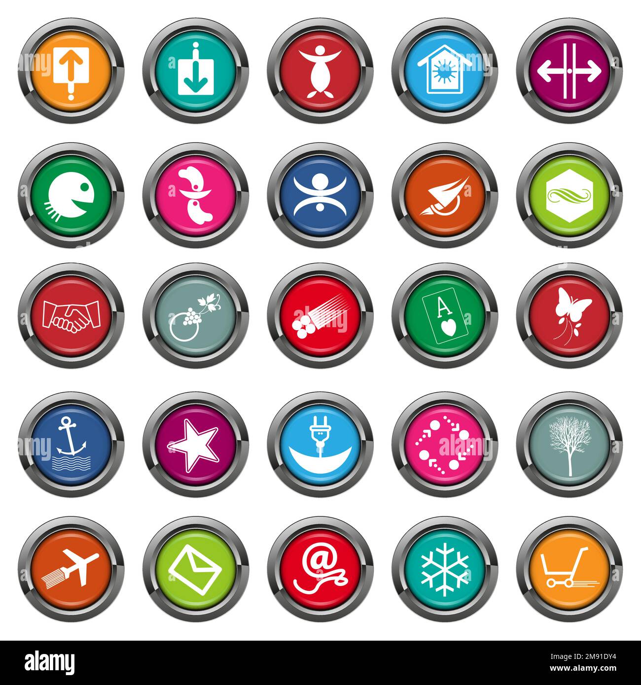 Colorful web Stock Vector Images - Alamy