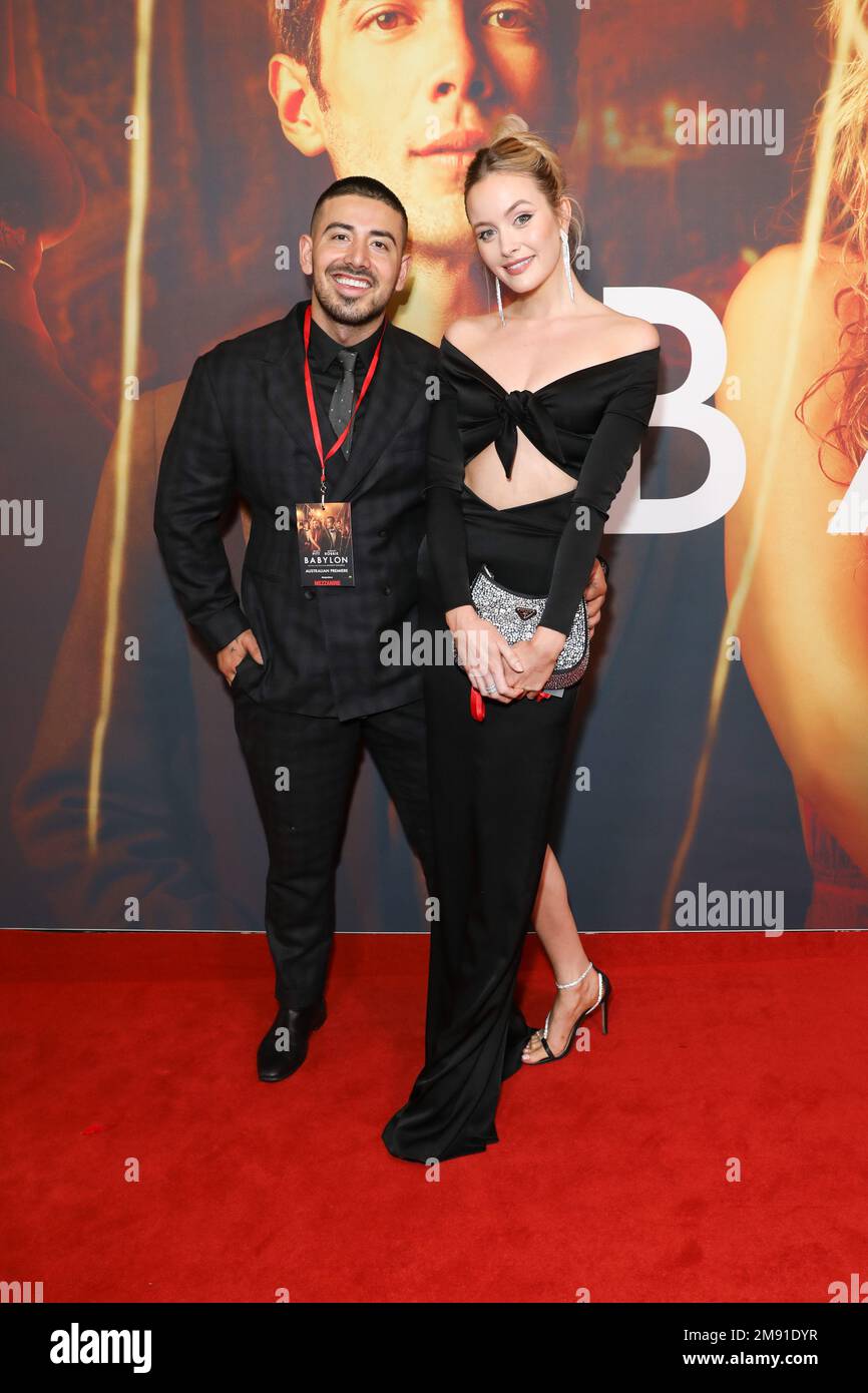 January 16, 2023: JONO CASTANO and SIMONE HOLTZNAGEL attends the ...