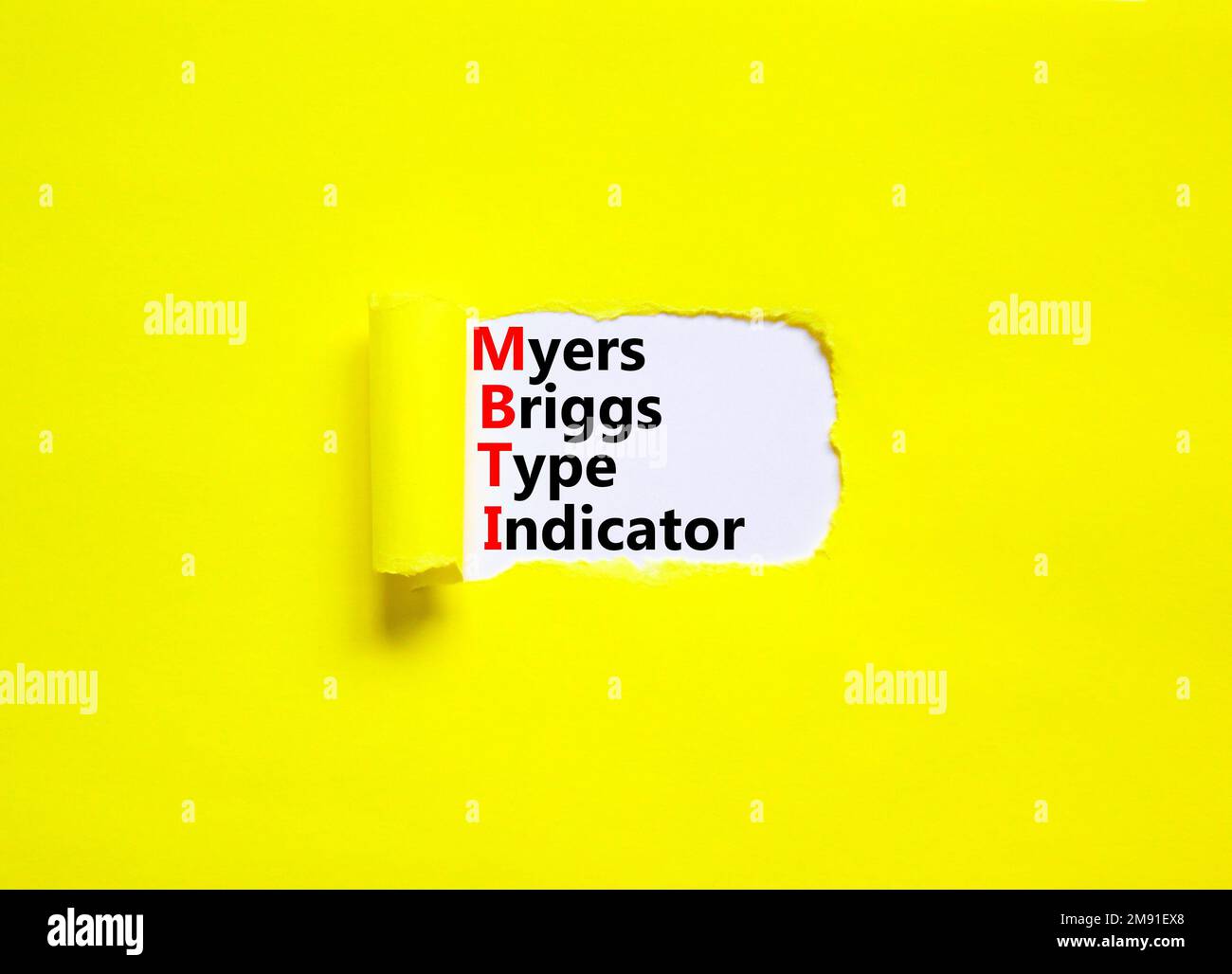 MBTI Myers Briggs type indicator symbol. Concept words MBTI Myers ...