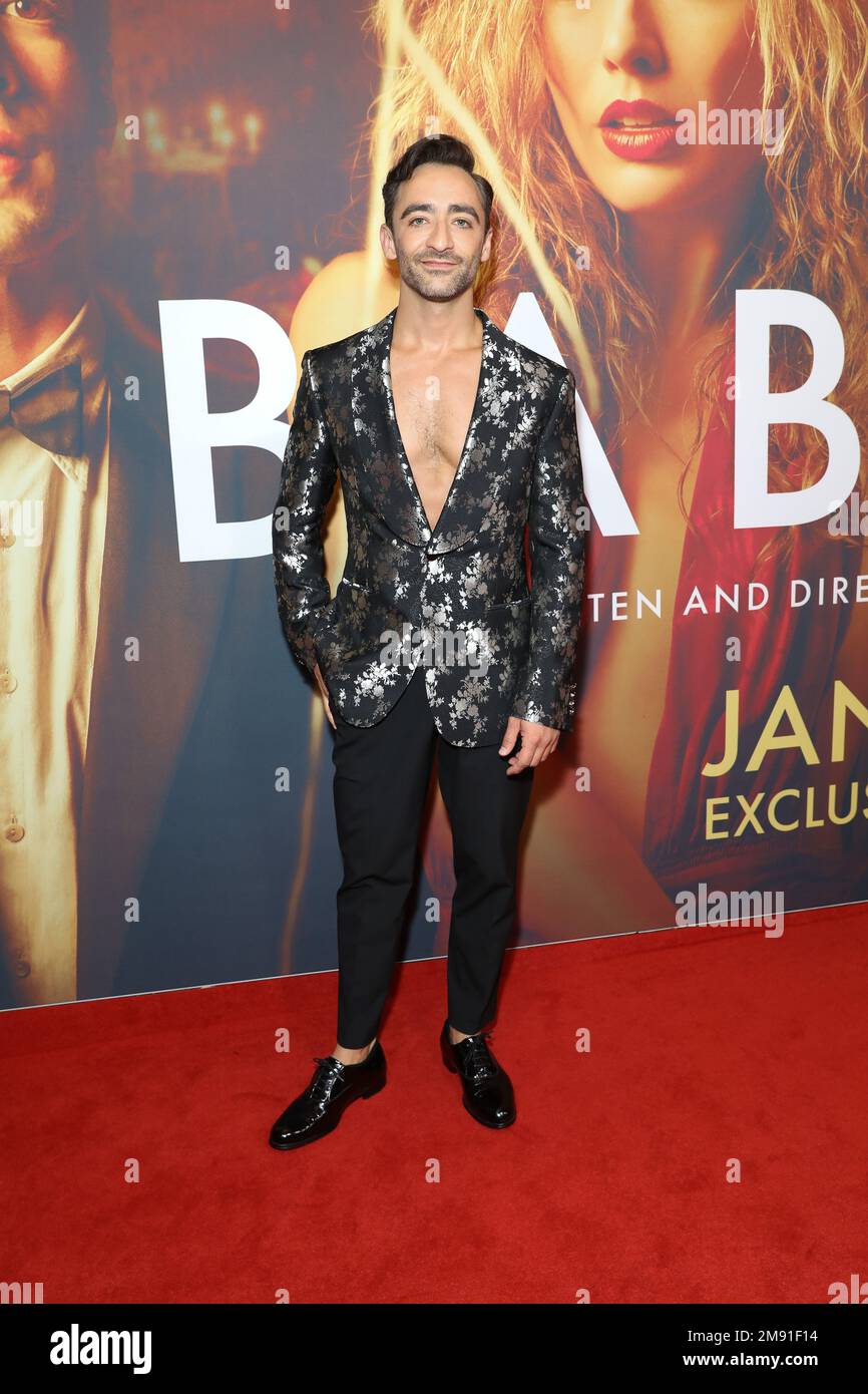 January 16, 2023: MATTHEW BACKER attends the Australian Premiere of ...