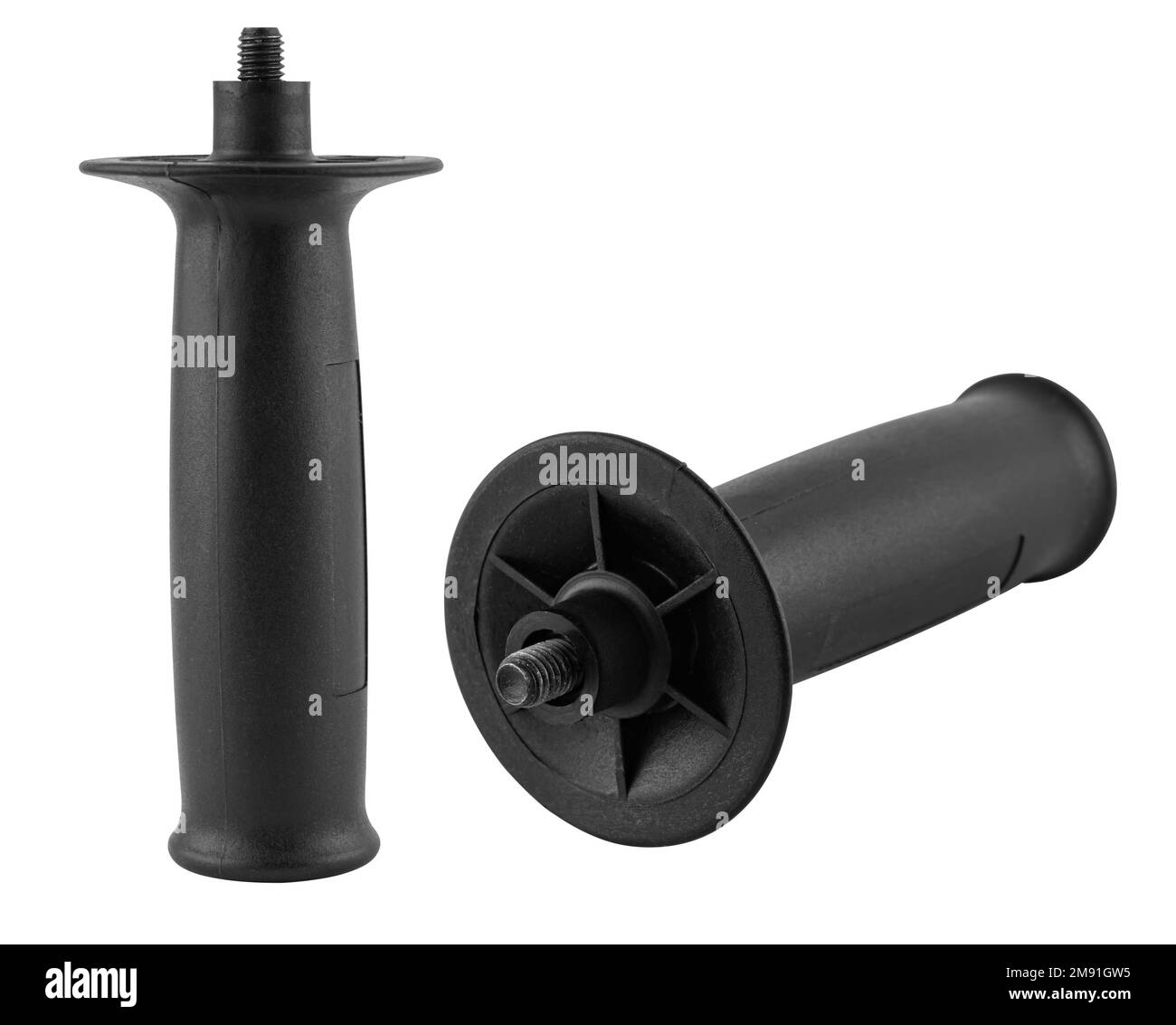 plastic handle for a tool, on a white background Stock Photo - Alamy