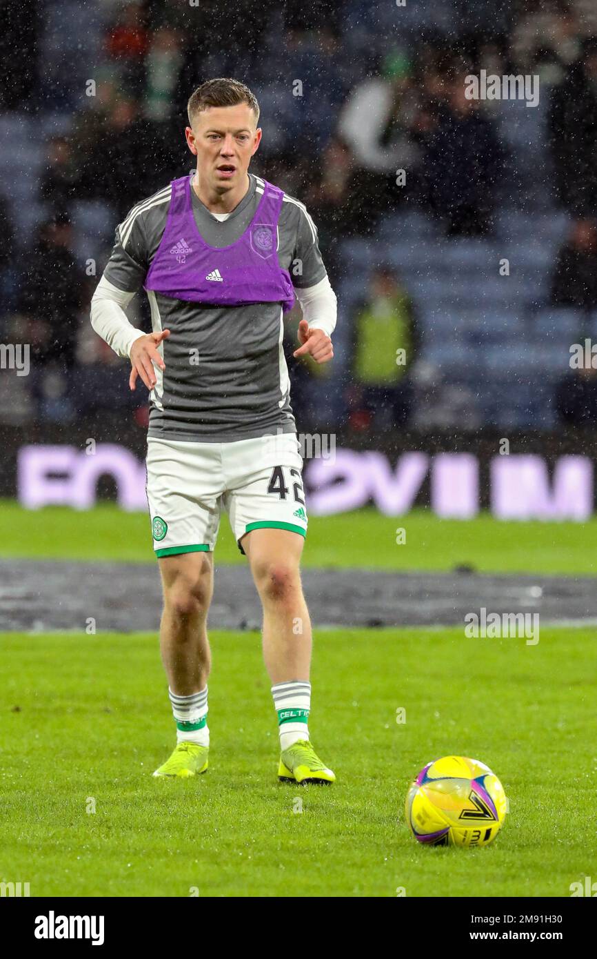 Callum McGregor, a professional football player, playing for Celtic, a ...