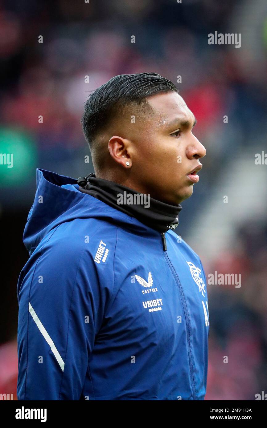 Alfredo Morelos, professional football player, playing for Rangers ...