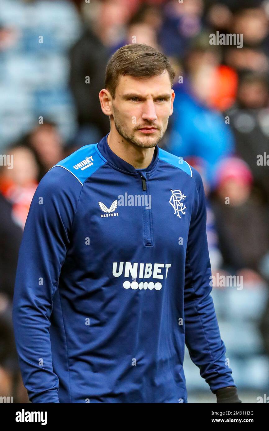 Borna Barisic, professional football player, playing for Rangers ...