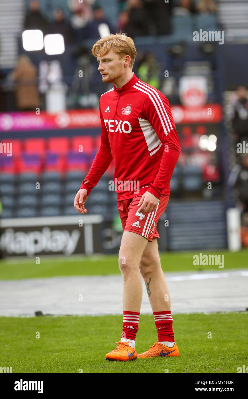 Liam Scales, professional football player, playing for Aberdeen FC ...