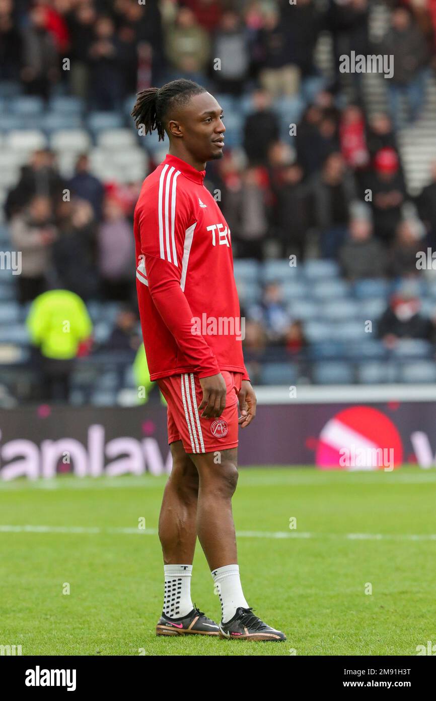 Anthony Stewart, team captain, professional football player, playing for Aberdeen FC ...