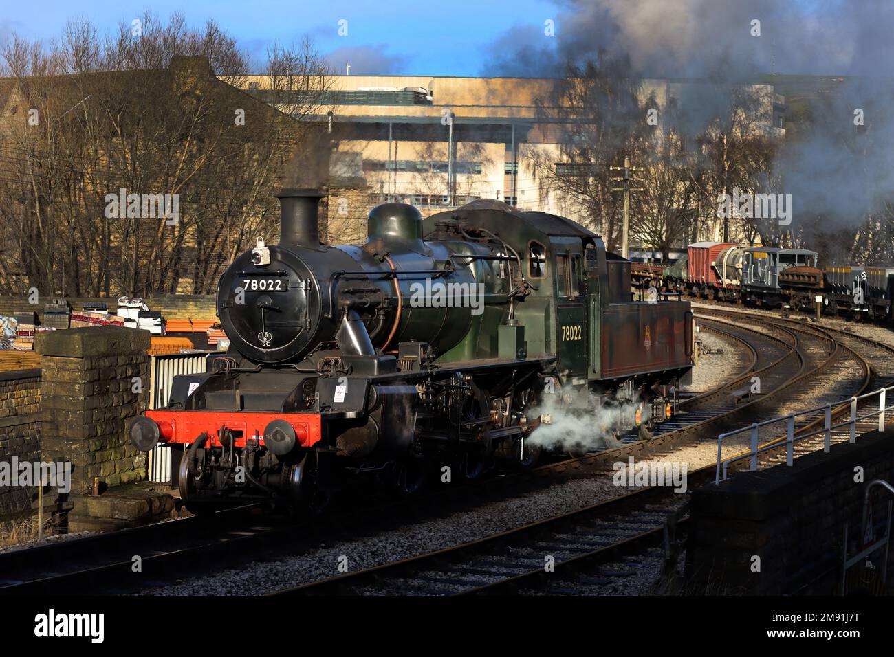 The engine arrived on the kwvr in june 1975 hi-res stock photography ...