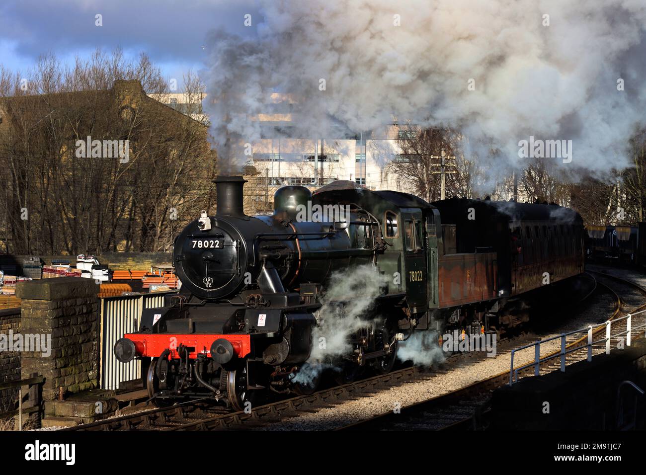 Br built and has standard british railways fittings hi-res stock ...