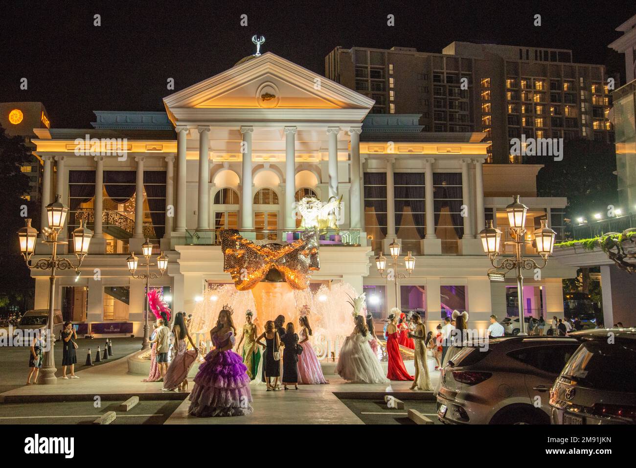 the theater of the Tiffany's Show Pattaya in the city of Pattaya in the ...
