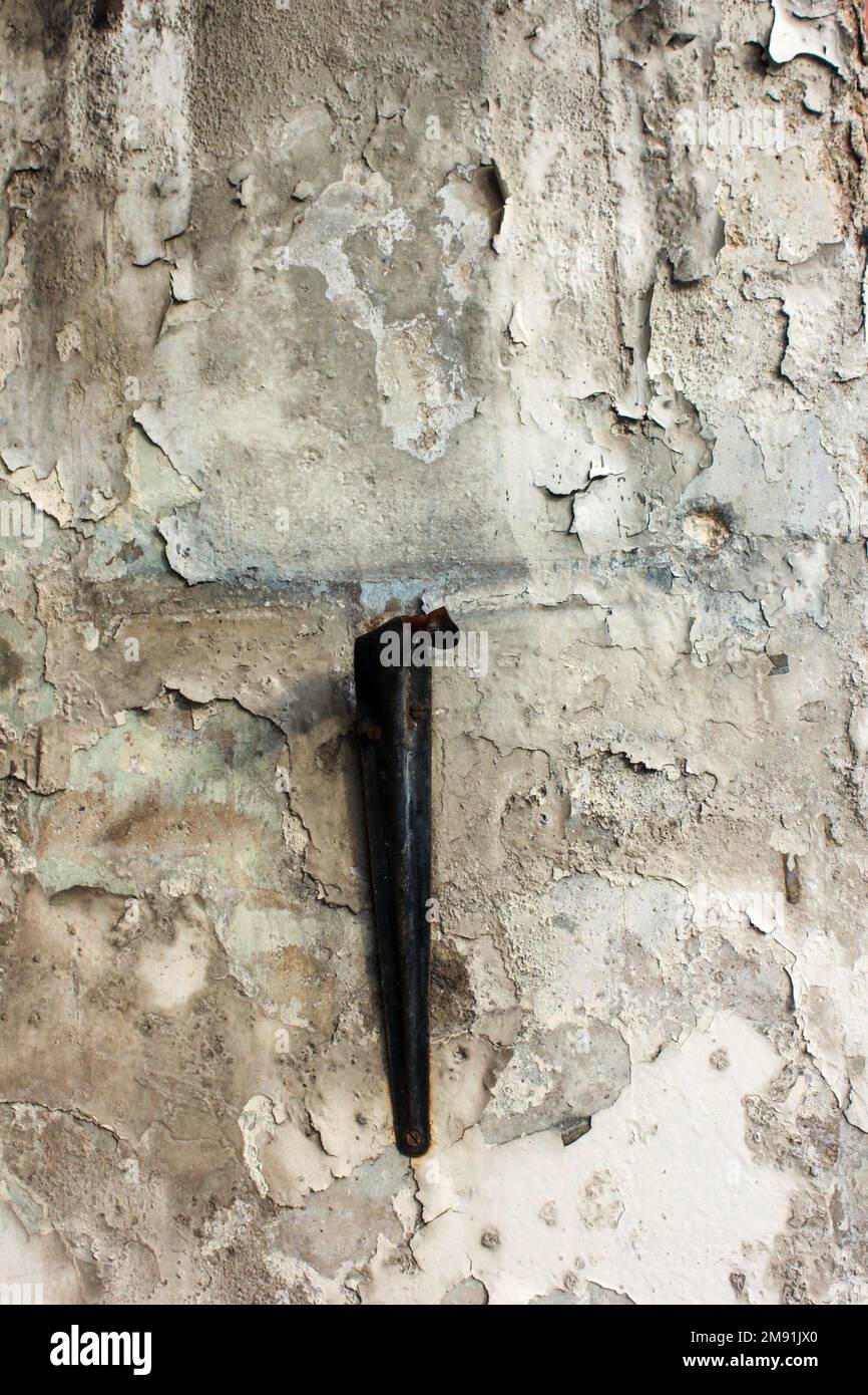 Iron Nail In Wall