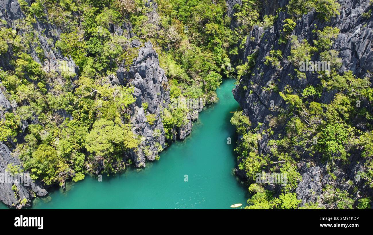 Bacuit Bay Philippines Drone View Stock Photo - Alamy