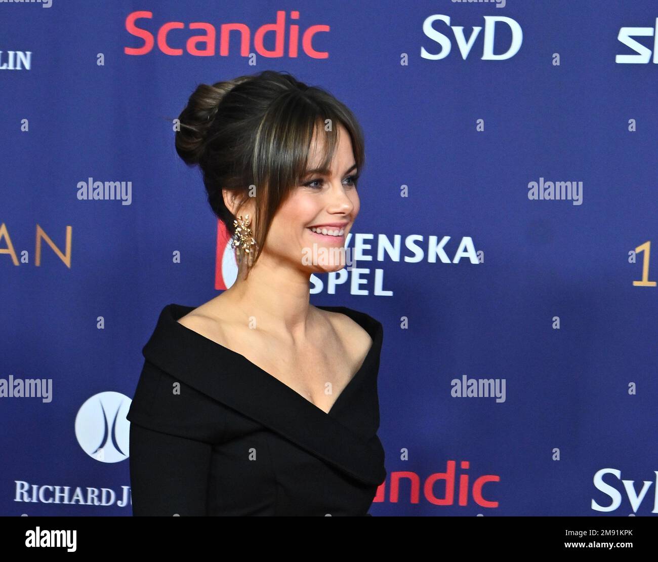 Princess Sofia arrives to the Swedish Sports Awards Gala 2023 at Avicii ...