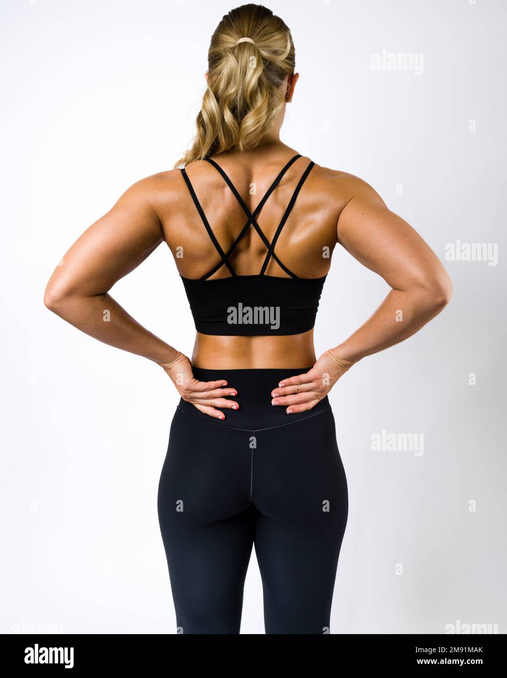 Toned Back Muscles