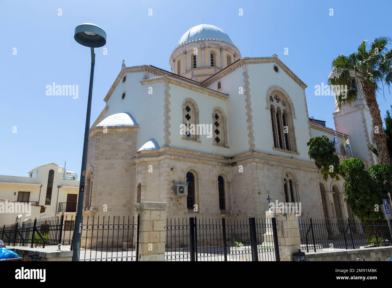 Holy cathedral of Virgin Mary, Limassol, Cyprus Stock Photo - Alamy