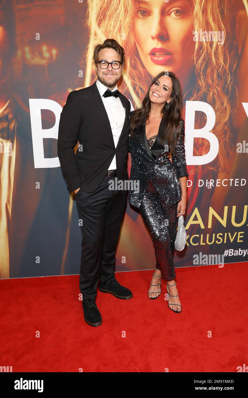 January 16, 2023: EMILY WEIR (R) attends the Australian Premiere of ...