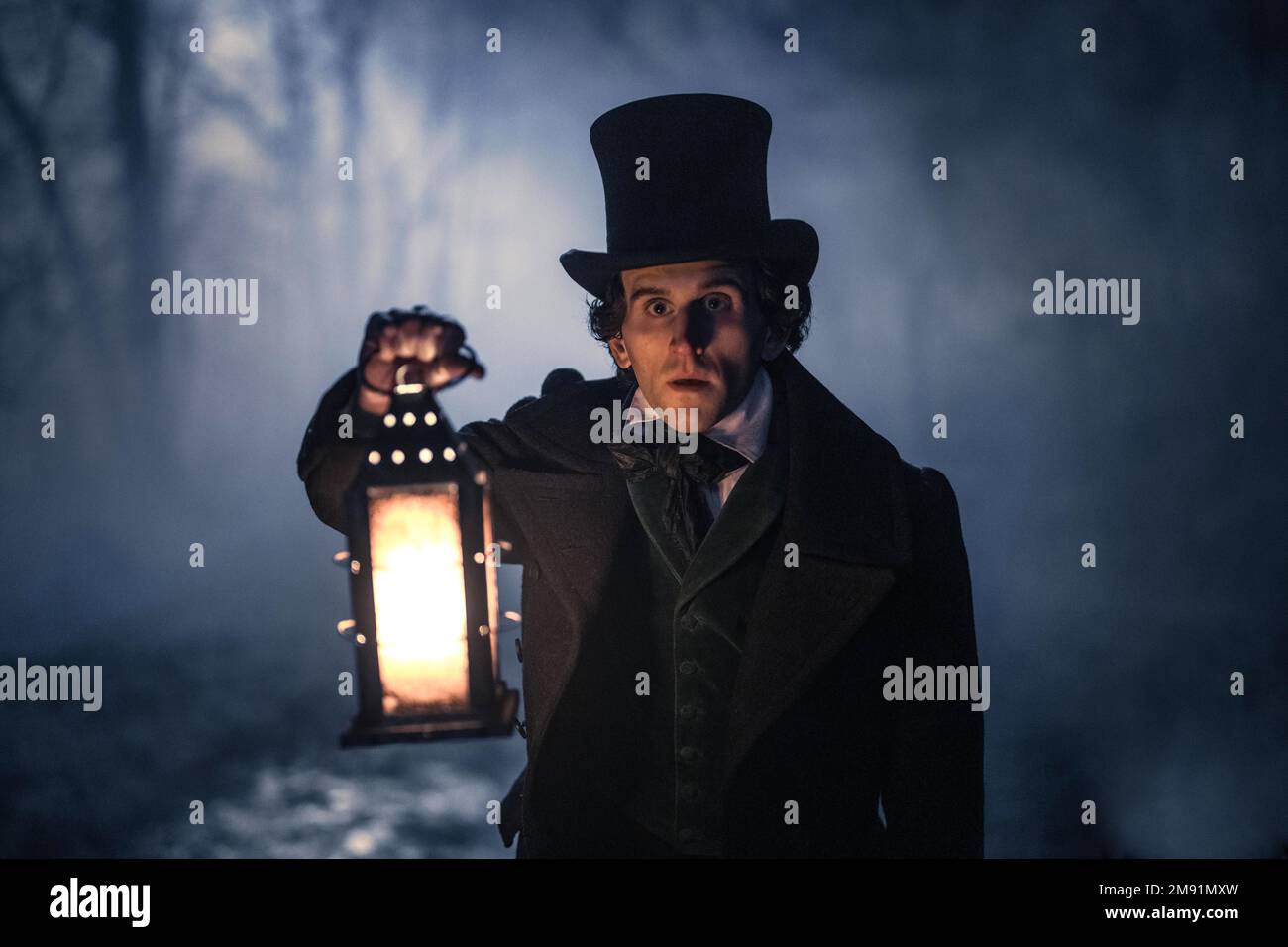The Pale Blue Eye Harry Melling Stock Photo - Alamy