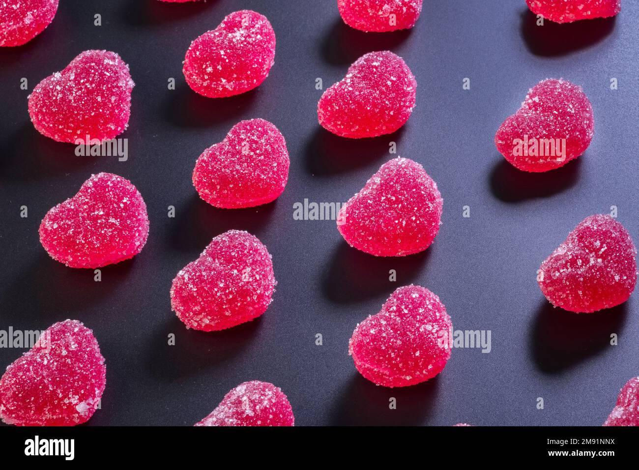 Red heart candy hearts candies hi-res stock photography and images - Alamy