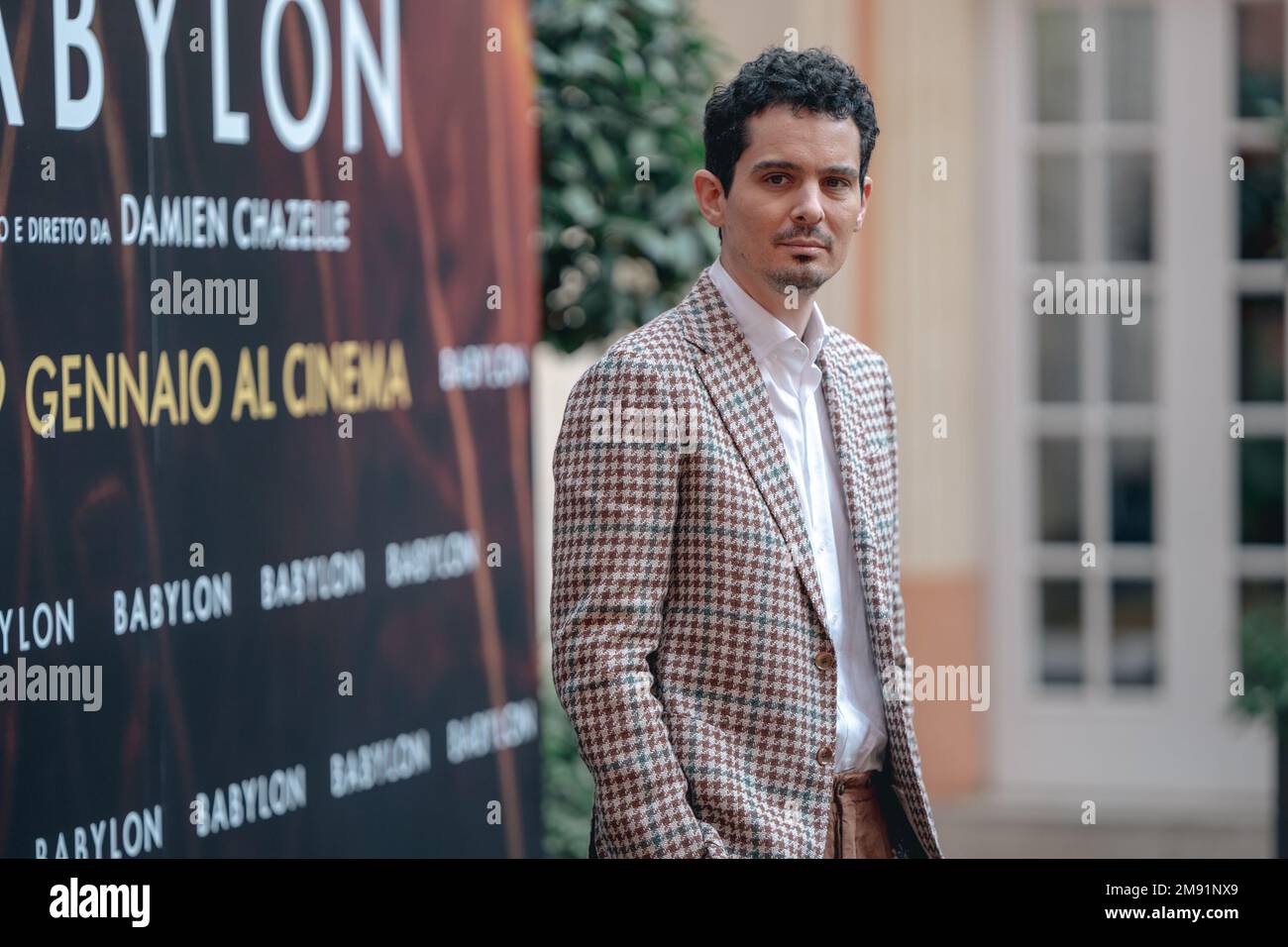 Rome, Italy. 16th Jan, 2023. Director Damien Chazelle attends the ...