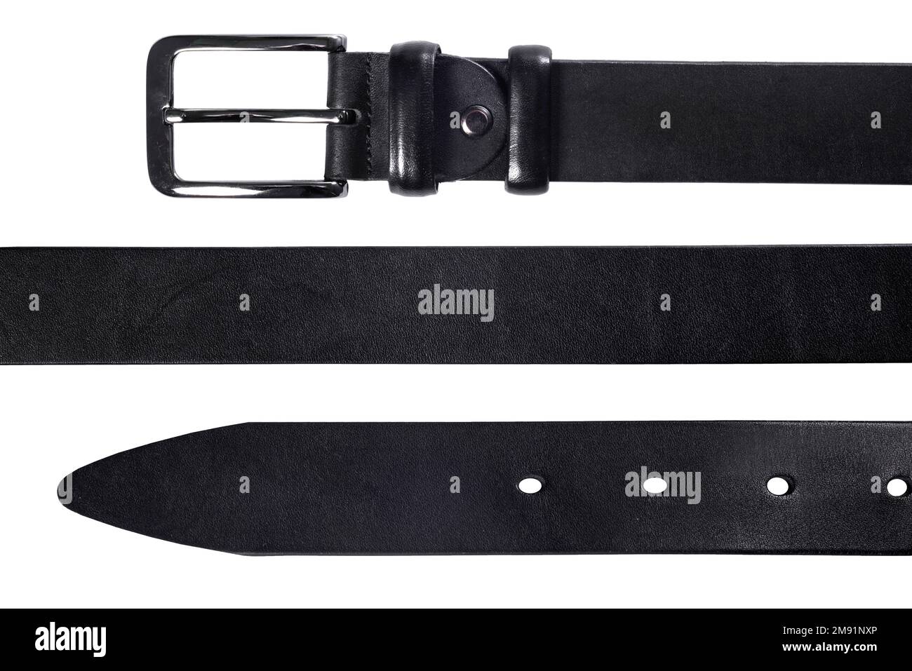 Belt details close up, isolated on white Stock Photo - Alamy