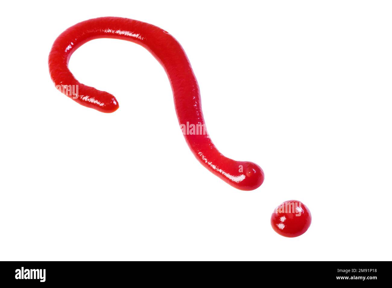 Question mark red Cut Out Stock Images & Pictures - Alamy