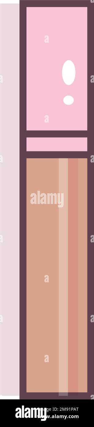 Woman lip gloss Stock Vector Images - Alamy