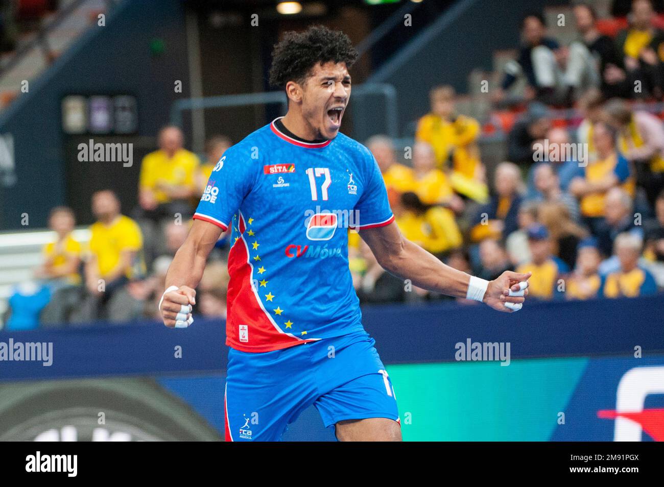 Gothenburg, Sweden. 16th Jan 2023. Rafael Andrade of Cape Verde ...