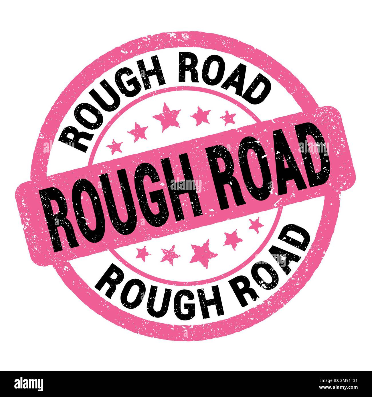 Rough road stamp hi-res stock photography and images - Alamy