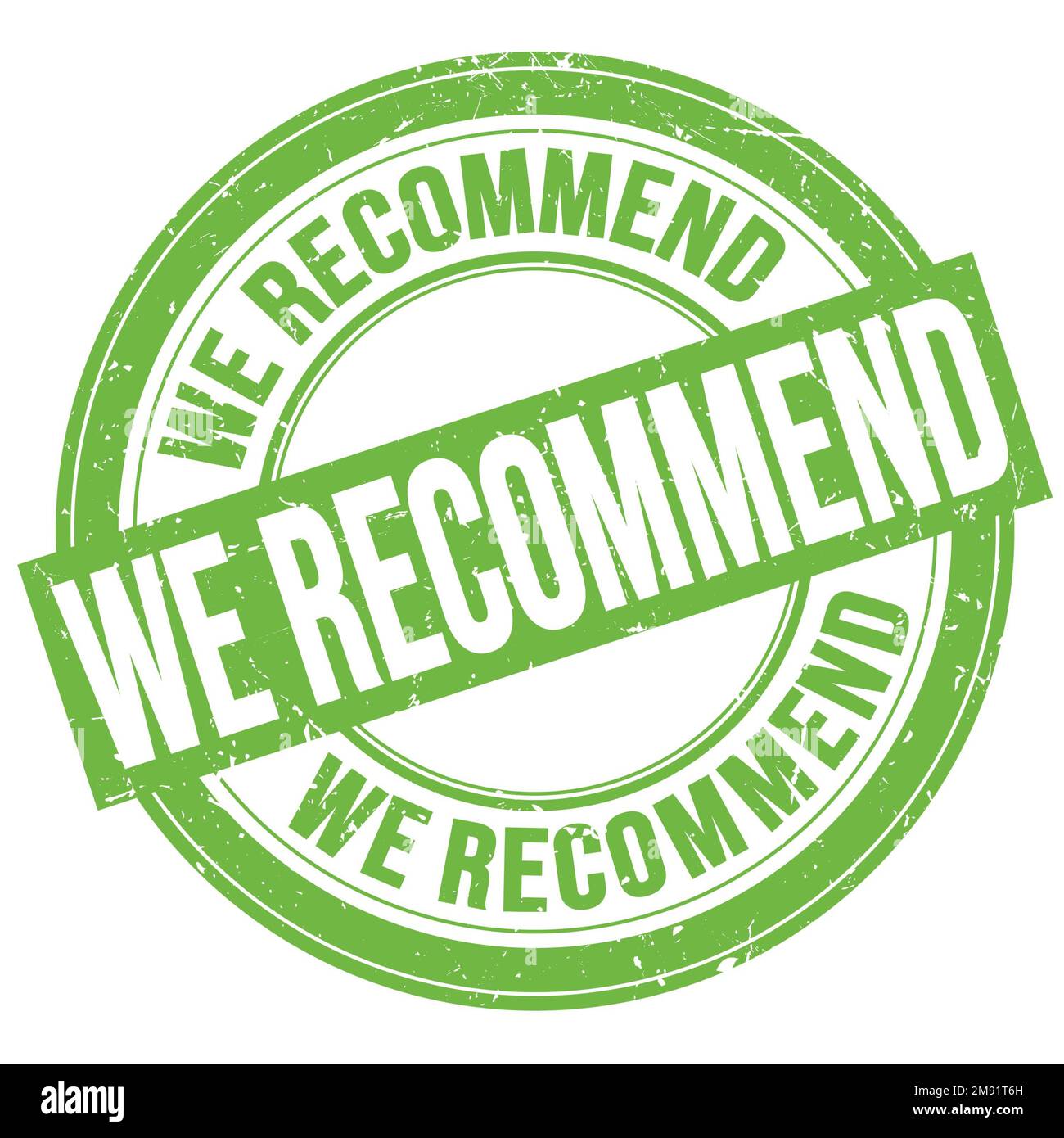 Recommend text on green hi-res stock photography and images - Alamy