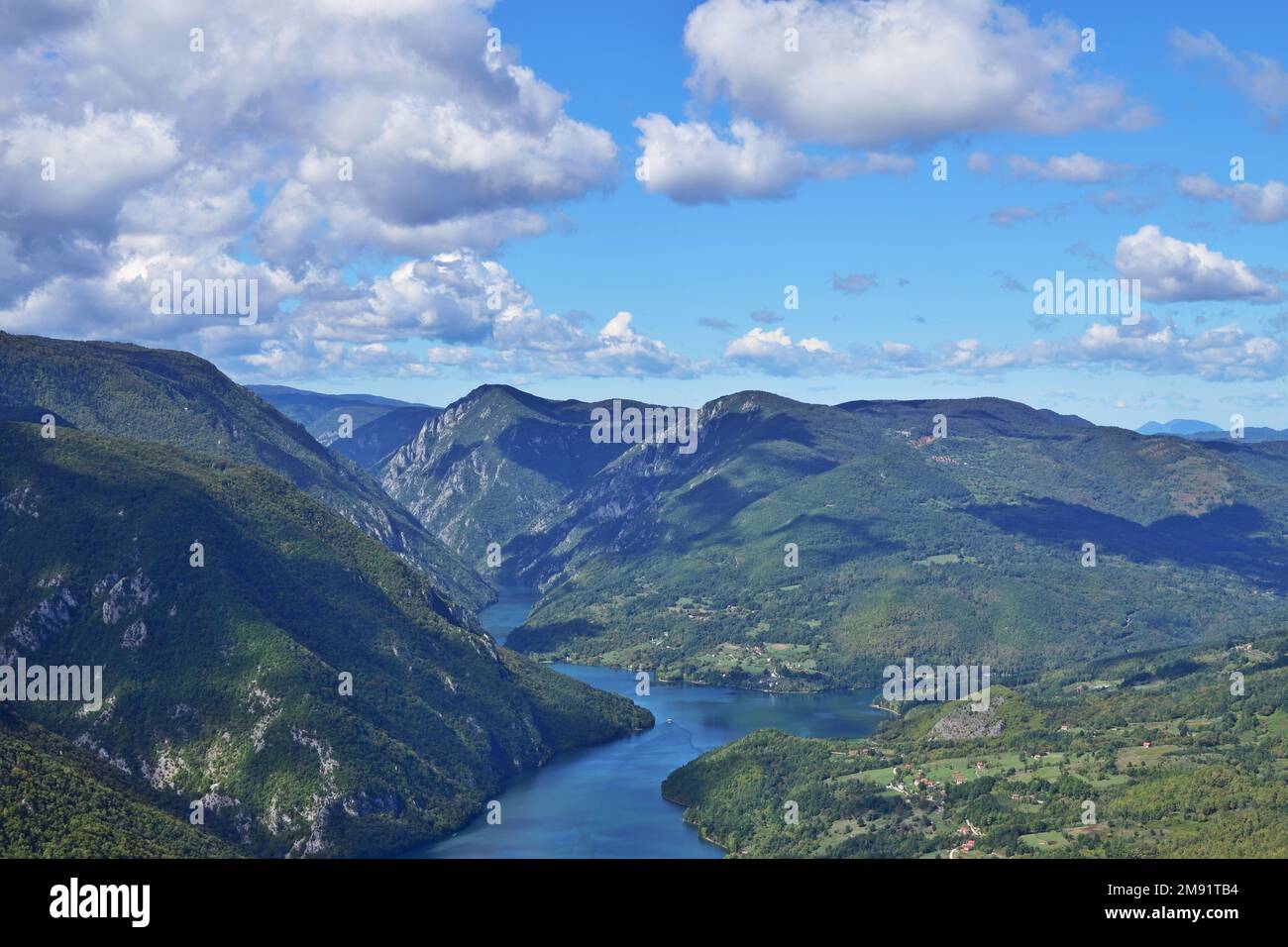 The Banjska stena viewpoint in Tara National Park Stock Photo - Alamy