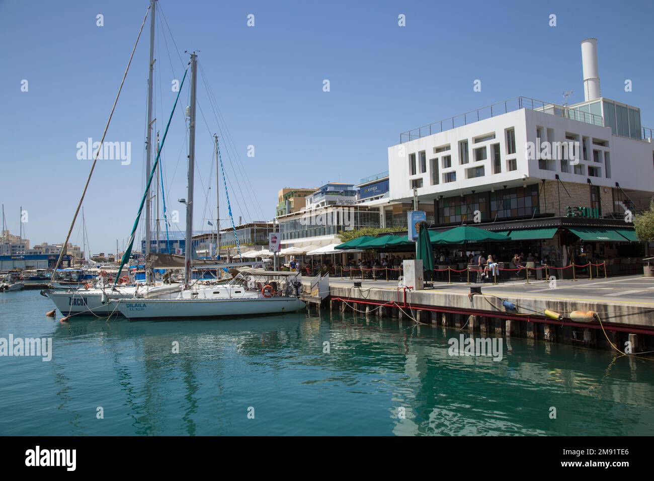 Yacht harbour, Limassol, Cyprus Stock Photo - Alamy