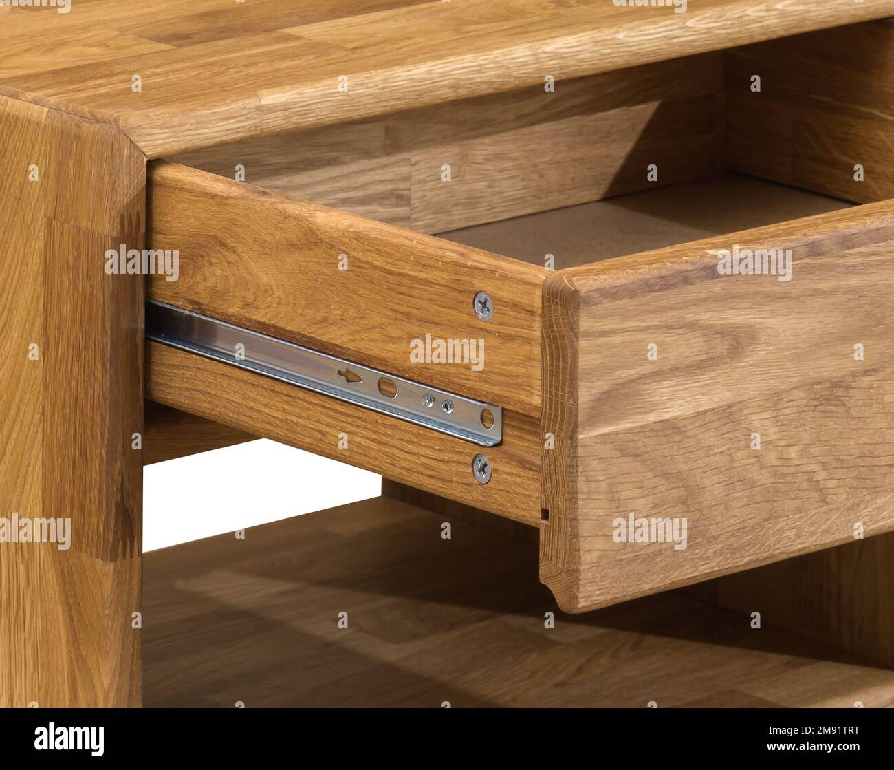 Drawer with a slider close view photo, wooden eco furniture elements ...