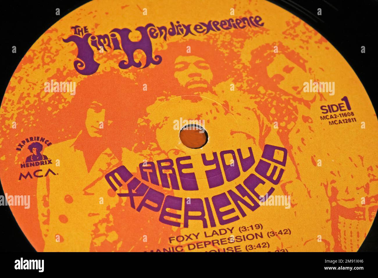 Jimi Hendrix Purple Haze Album Cover