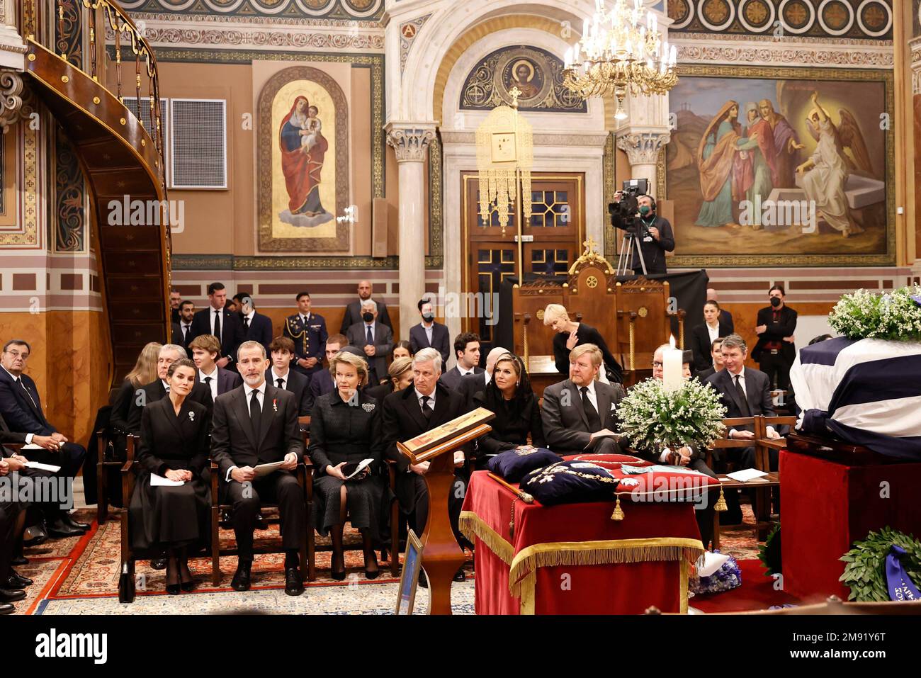 Greece, Greece. 16th Jan, 2023. January 16, 2023, Athens, Greece: Queen ...