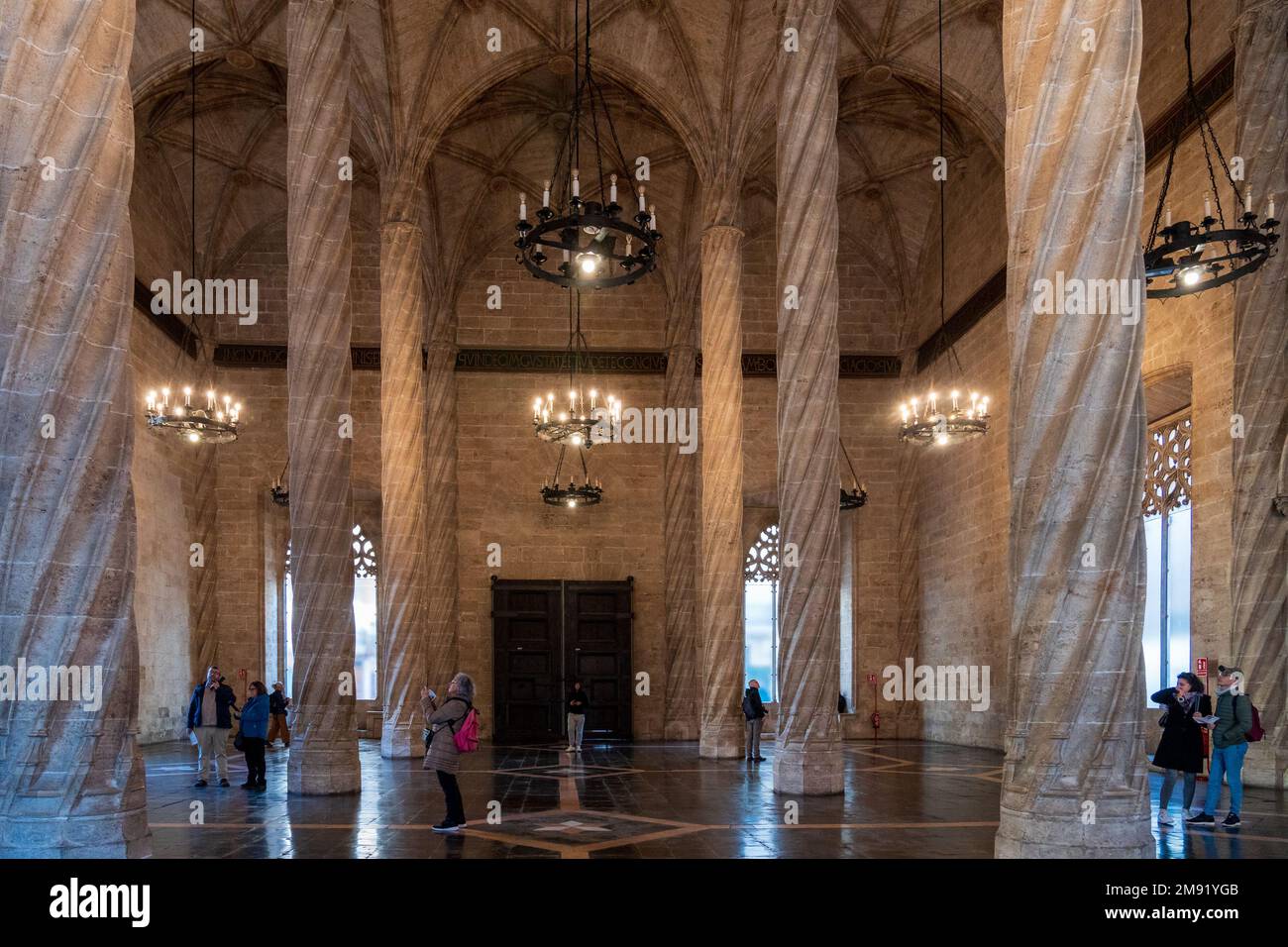 The Lonja de la Seda, Silk Market, is a UNESCO World Heritage Site in ...