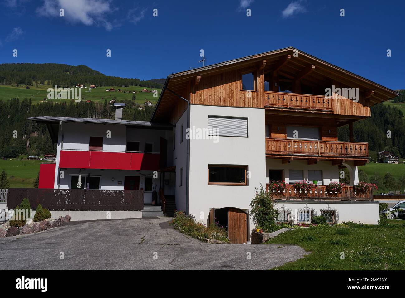 Sexten - Sesto, Italy - September 19, 2022 - The charming village of ...