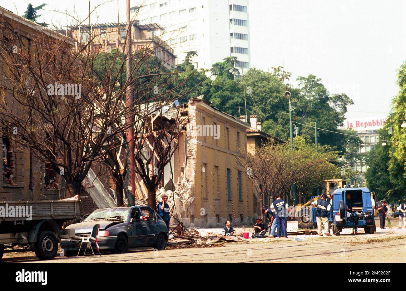 Attack on via palestro hi-res stock photography and images - Alamy