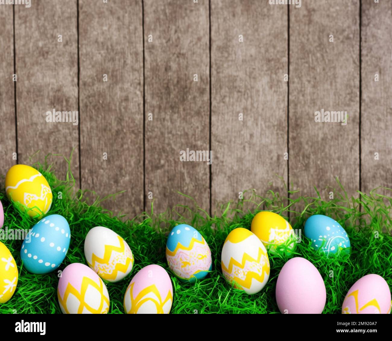 Easter time painted eggs hi-res stock photography and images - Alamy