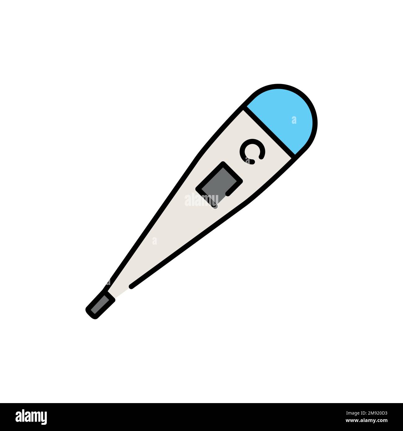 Oral thermometer Stock Vector Images - Alamy