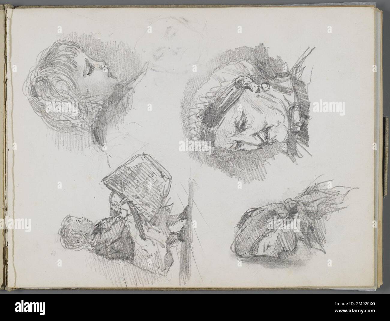 Sketchbook John Singer Sargent (American, born Italy, 1856-1925 ...