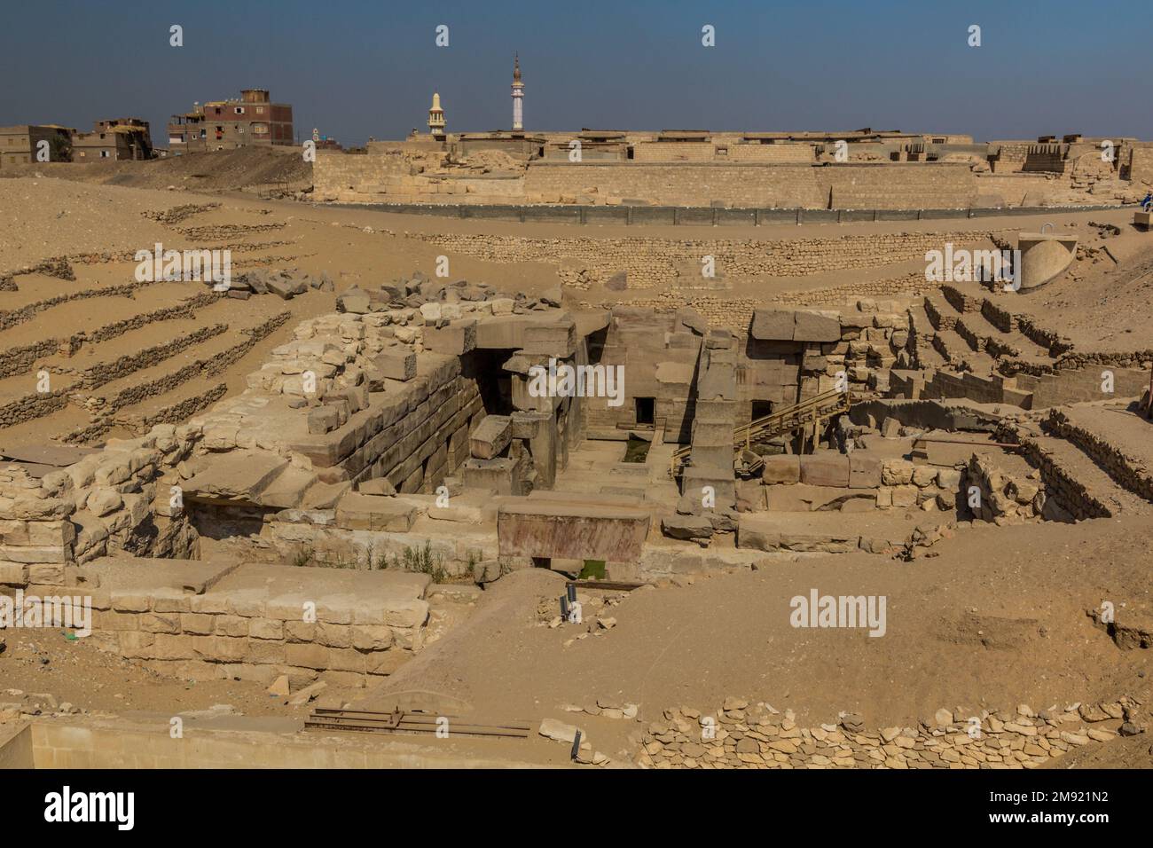 Osireion temple ruins in Abydos, Egypt Stock Photo - Alamy
