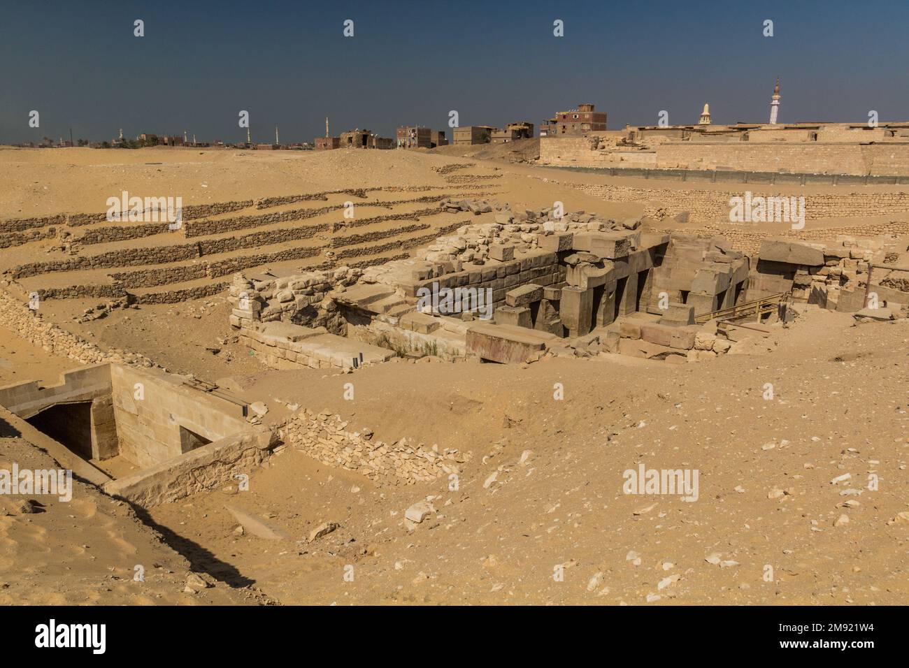 Osireion temple ruins in Abydos, Egypt Stock Photo - Alamy