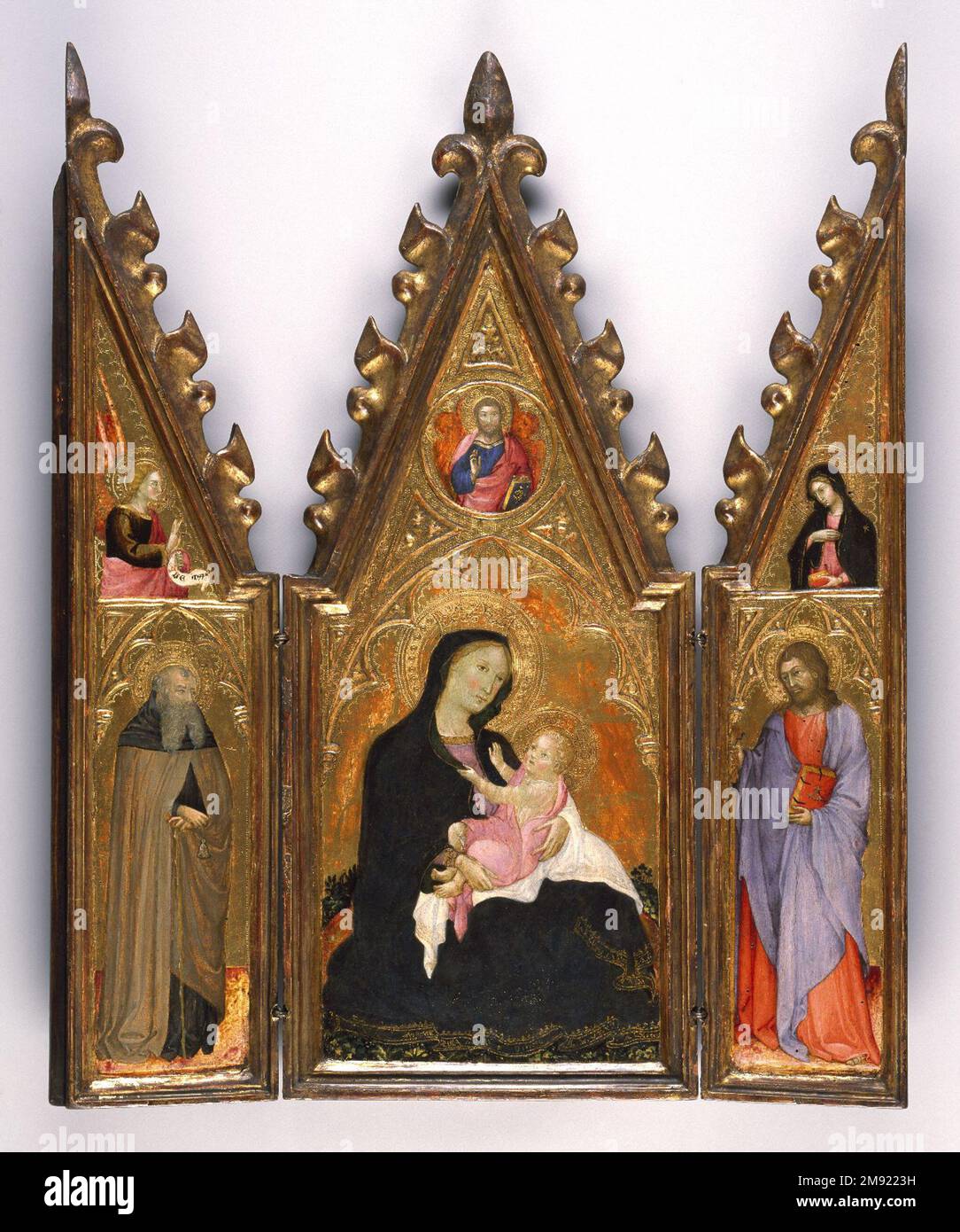 Madonna of Humility, portable altarpiece Andrea di Bartolo (Italian ...