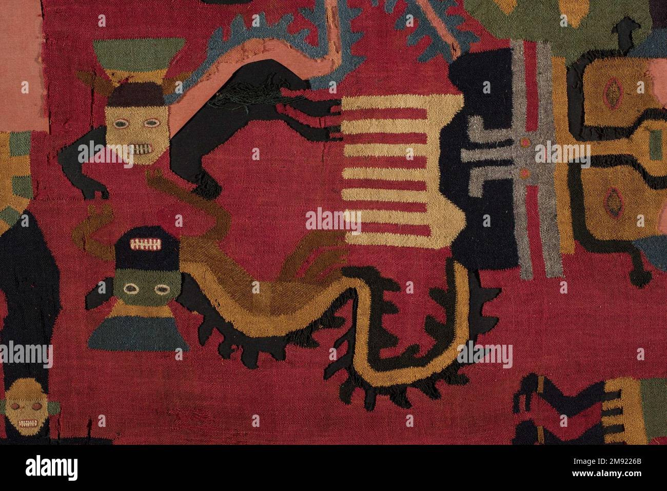 Poncho or Tunic Nasca. Poncho or Tunic, 100-200 C.E. Camelid fiber, 74 ...