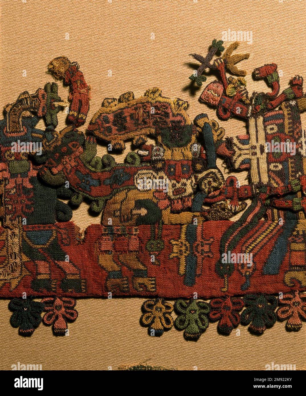 Mantle ("The Paracas Textile") Nasca. Mantle ("The Paracas Textile ...